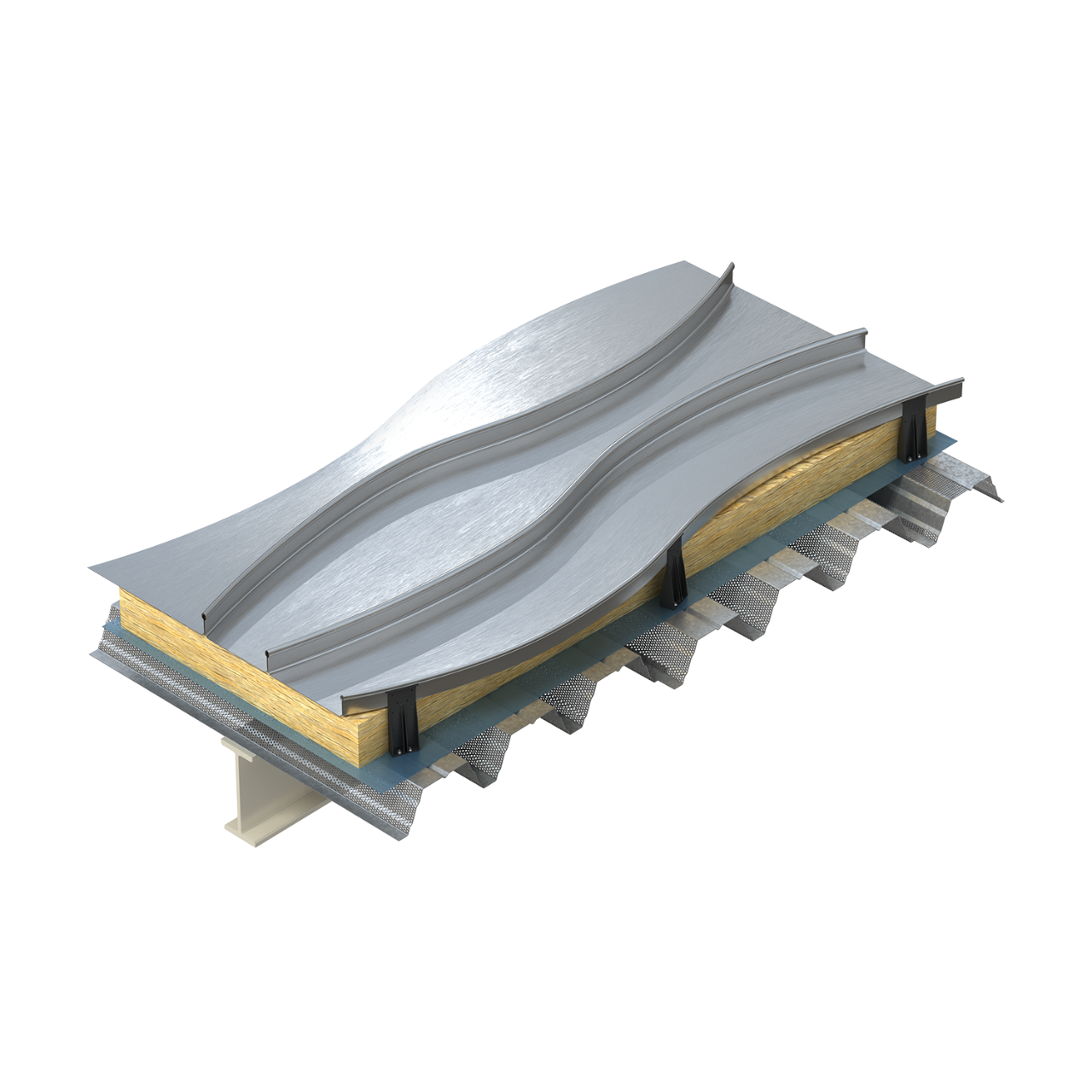 Aluminium Standing Seam Roofing